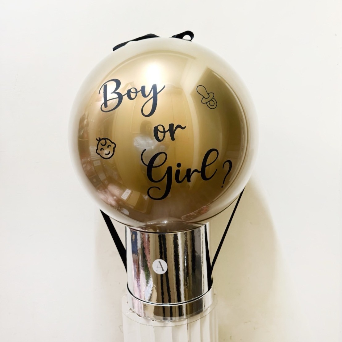 20吋 雙層 驚喜爆破性別抱抱桶 | APRIL BALLOON 四月氣球