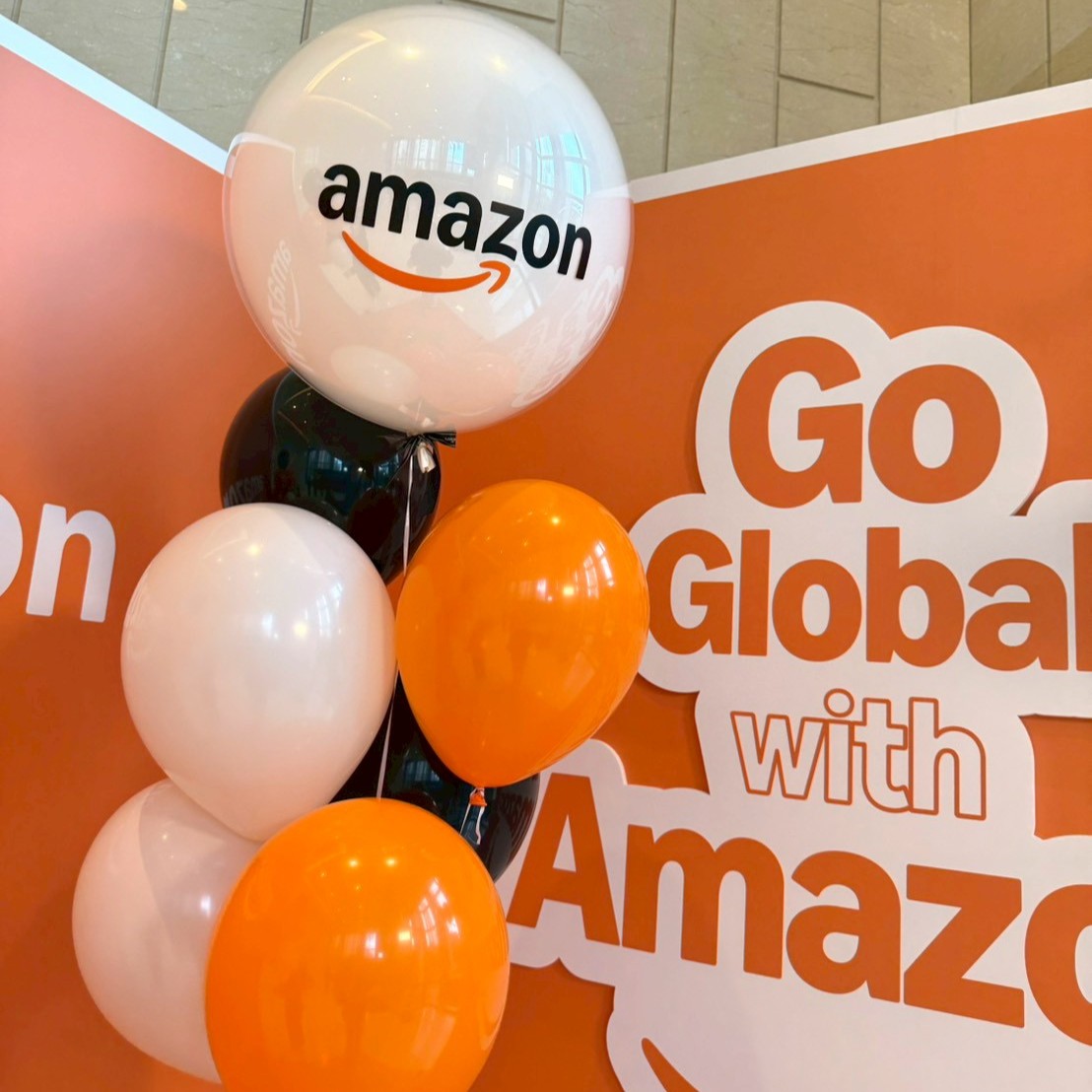 國際會議中心佈置 Amazon Seller Summit 企業活動品牌氣球設計 | APRIL BALLOON 四月氣球